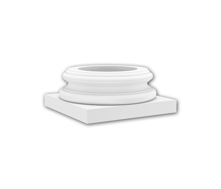 INTERIOR MOULDINGS - FULL COLUMN BASE PROFHOME 113500 - Baseboards from ...