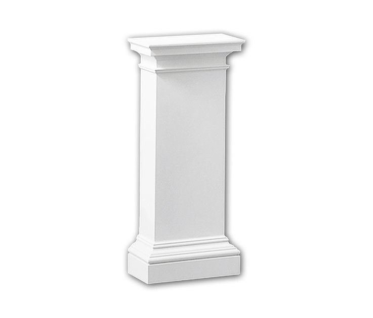 INTERIOR MOULDINGS - HALF COLUMN PEDESTAL PROFHOME 118003 - Baseboards ...