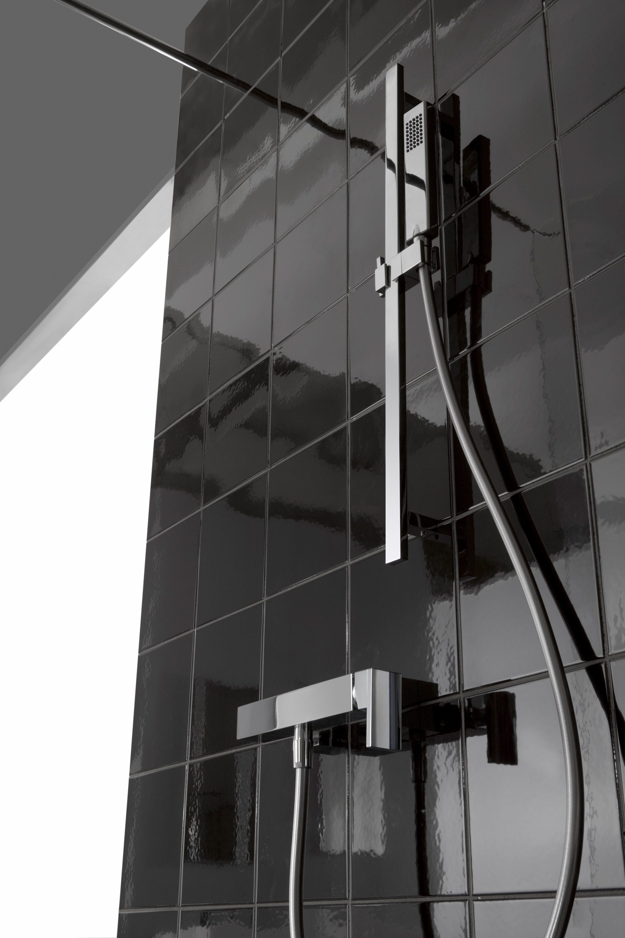 TARGA - SHOWER HEAD WITH SHOWER ARM - COMPLETE SET – Grifería para ...