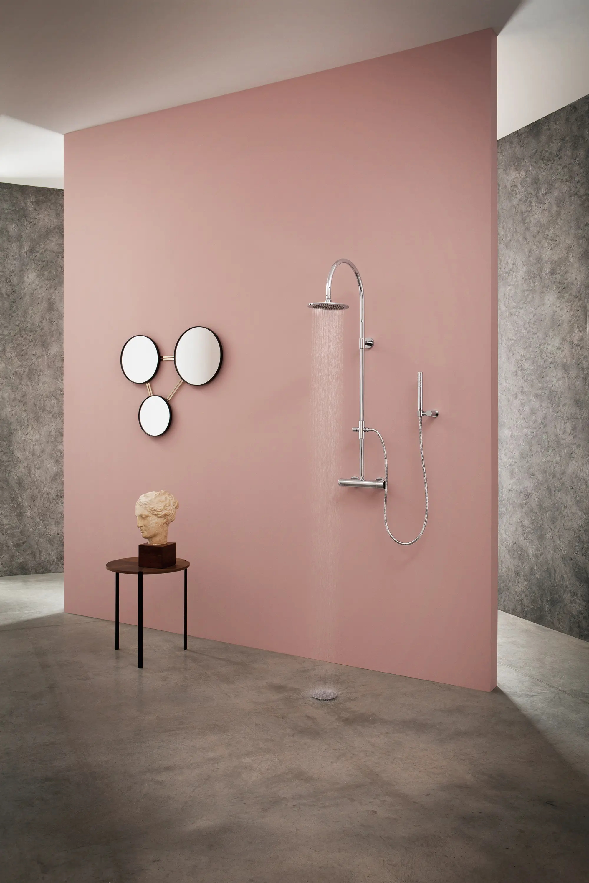 AQUA-SENSE - 3/4" CONCEALED THERMOSTATIC AND 3-WAY DIVERTER - EXPOSED ...