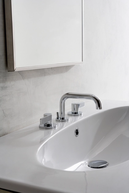 TERRA - THREE-HOLE WASHBASIN MIXER - Wash basin taps from Graff ...
