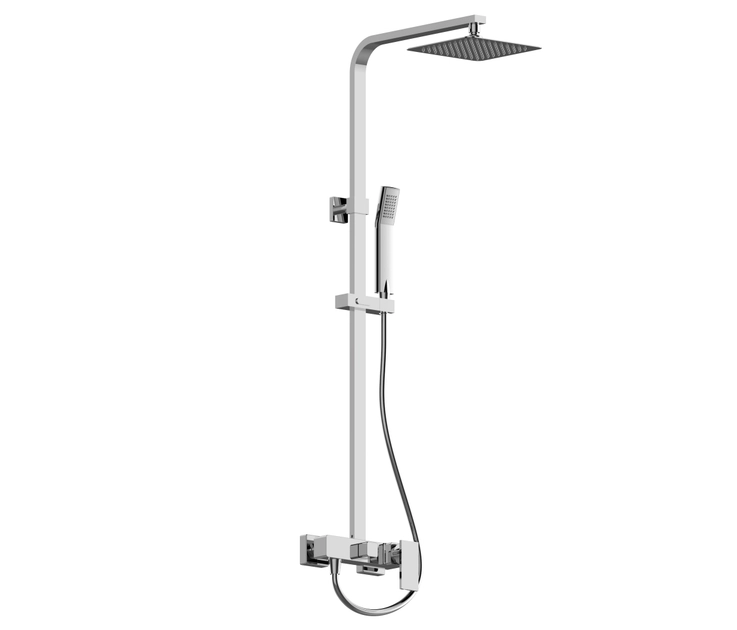 INCANTO – COLUMNA - DUCHA EXTERNA CON DUCHA DE MANO – Grifería para ...