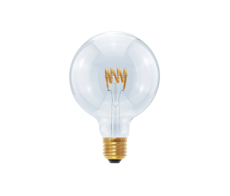 LED GLOBE 125 CURVED SPIRAL CLEAR - Lighting accessories from Segula ...
