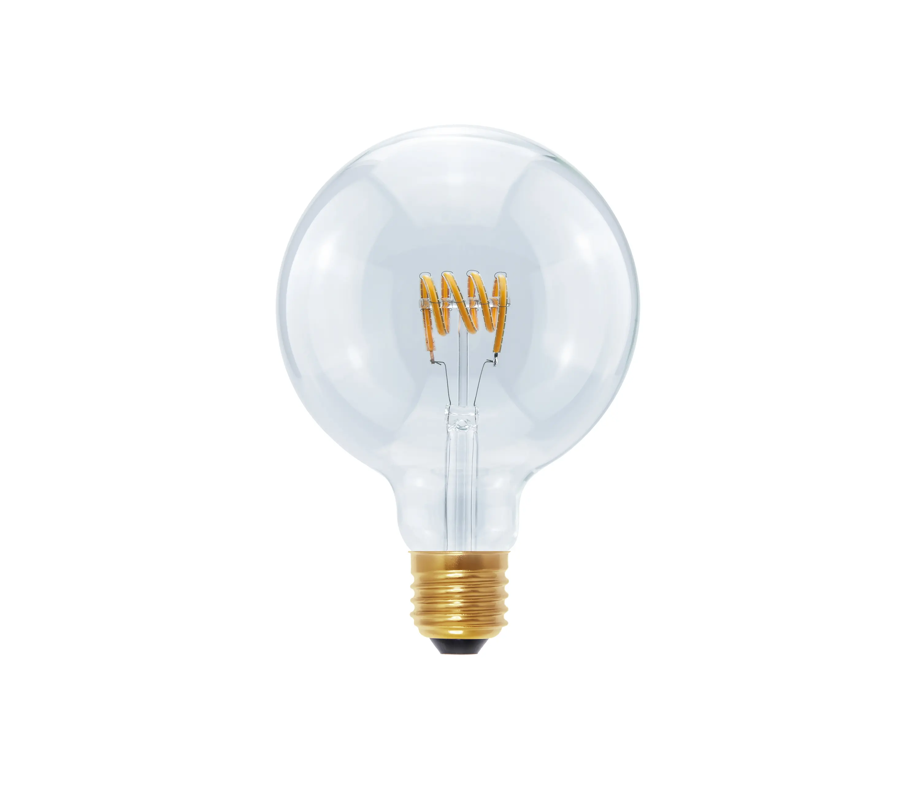LED GLOBE 125 CURVED SPIRAL CLEAR - Lighting accessories from Segula ...