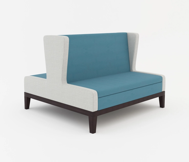 SYMPHONY TWO SEAT BANQUETTE BACK TO BACK - Benches from ERG ...