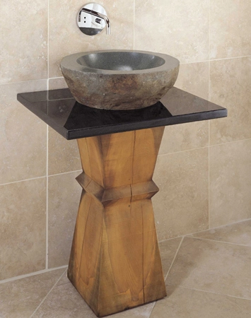 MADERA PEDESTAL - Wash basins from Stone Forest | Architonic