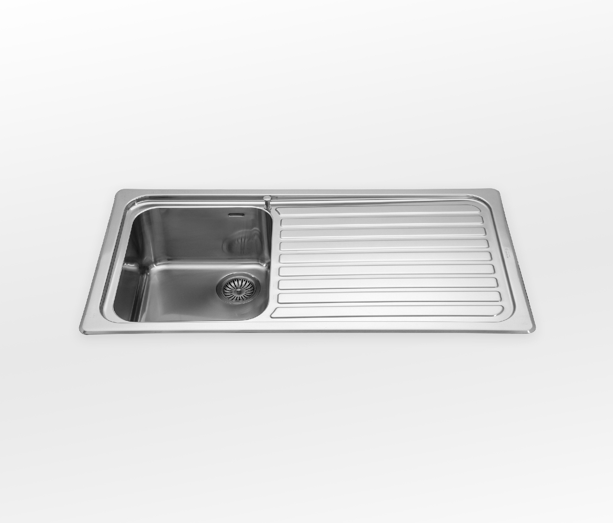 BUILT-IN SINKS RADIUS 12 FLUSH LFPS 587/1V1B - Kitchen sinks from ALPES ...