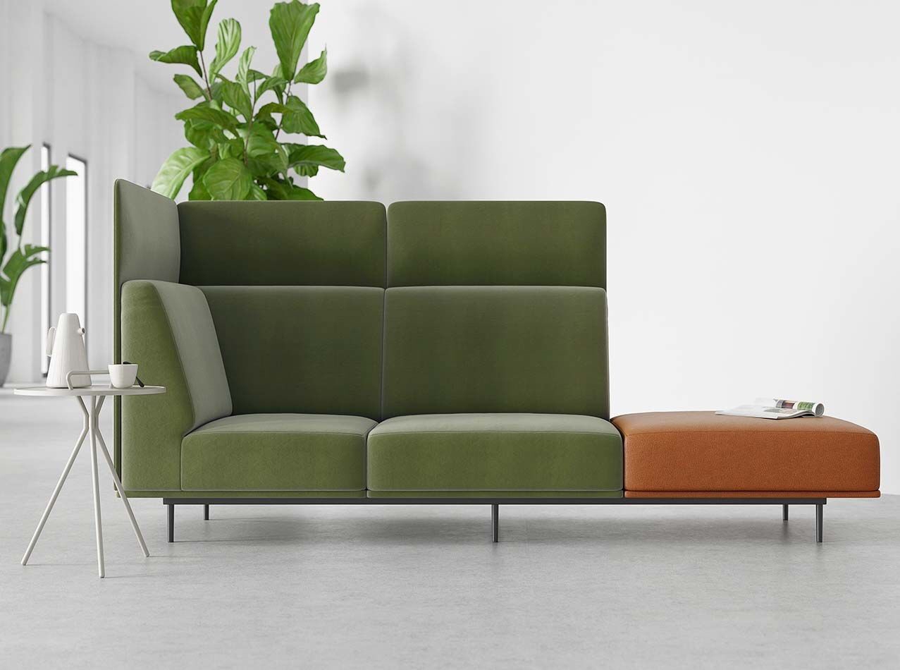 TOULOUSE SINGLE SEAT WITH TABLE TOP AND PRIVACY BACK PANEL - Sofas from ...