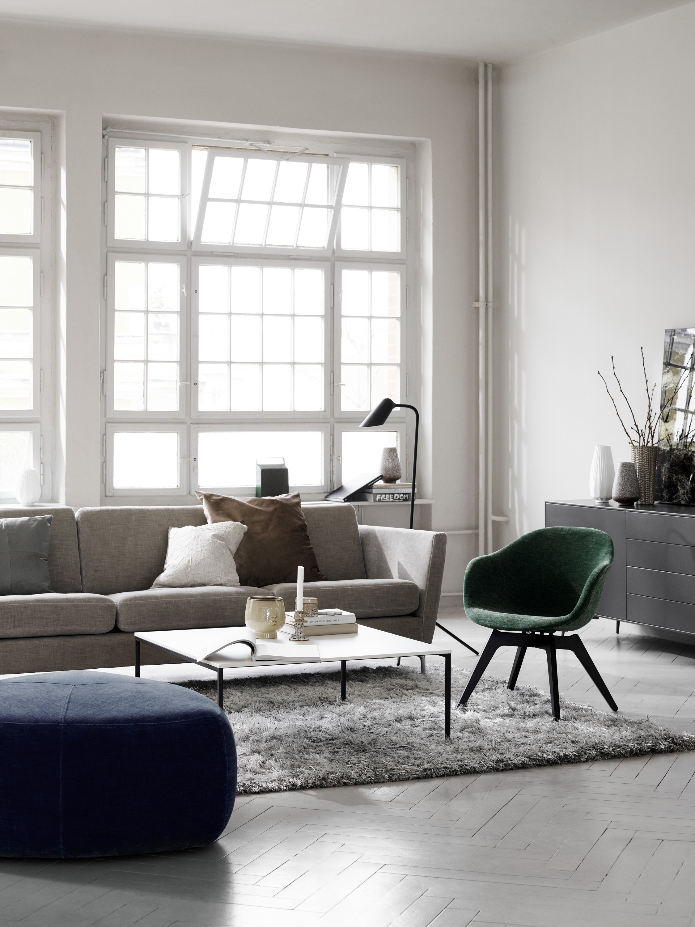 OSAKA LOUNGE SOFA WITH TUFTED SEAT CV29 - Sofas from BoConcept | Architonic