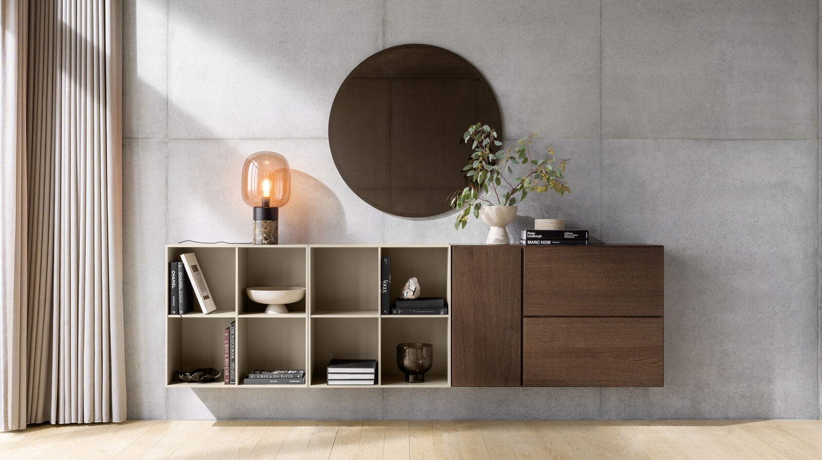 COMO WALL SYSTEM C001 - Shelving from BoConcept | Architonic