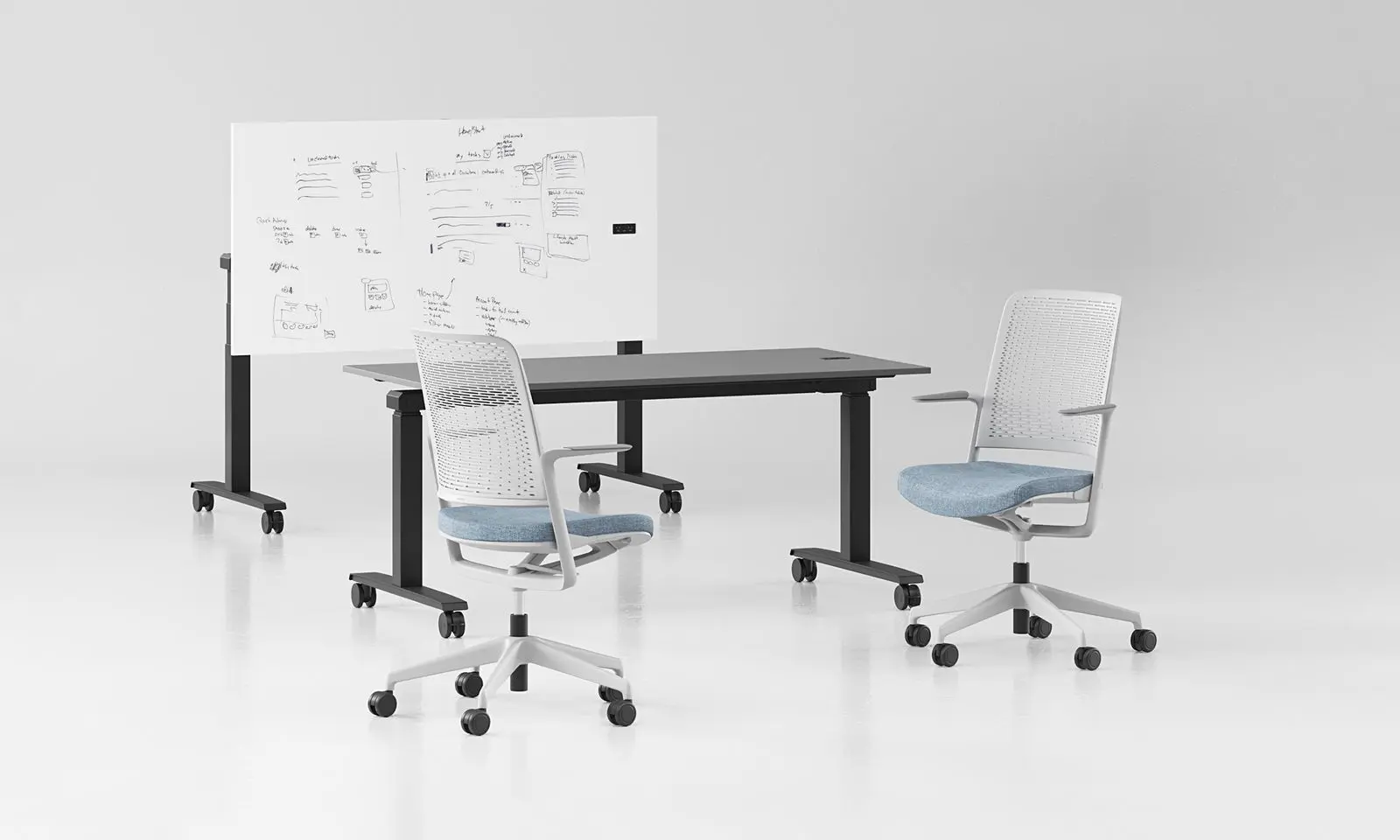 XIO 2.0 MEETING TABLE WITH FOLDABLE TOP – Tavoli contract di Nowy Styl ...