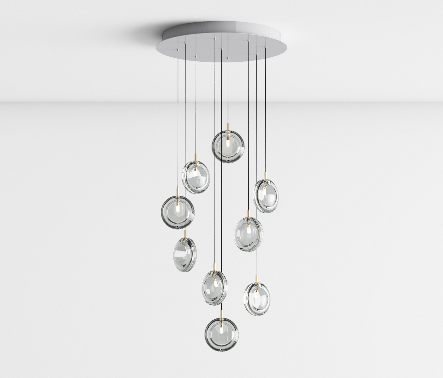 LENS CHANDELIER - Suspended lights from Bomma | Architonic
