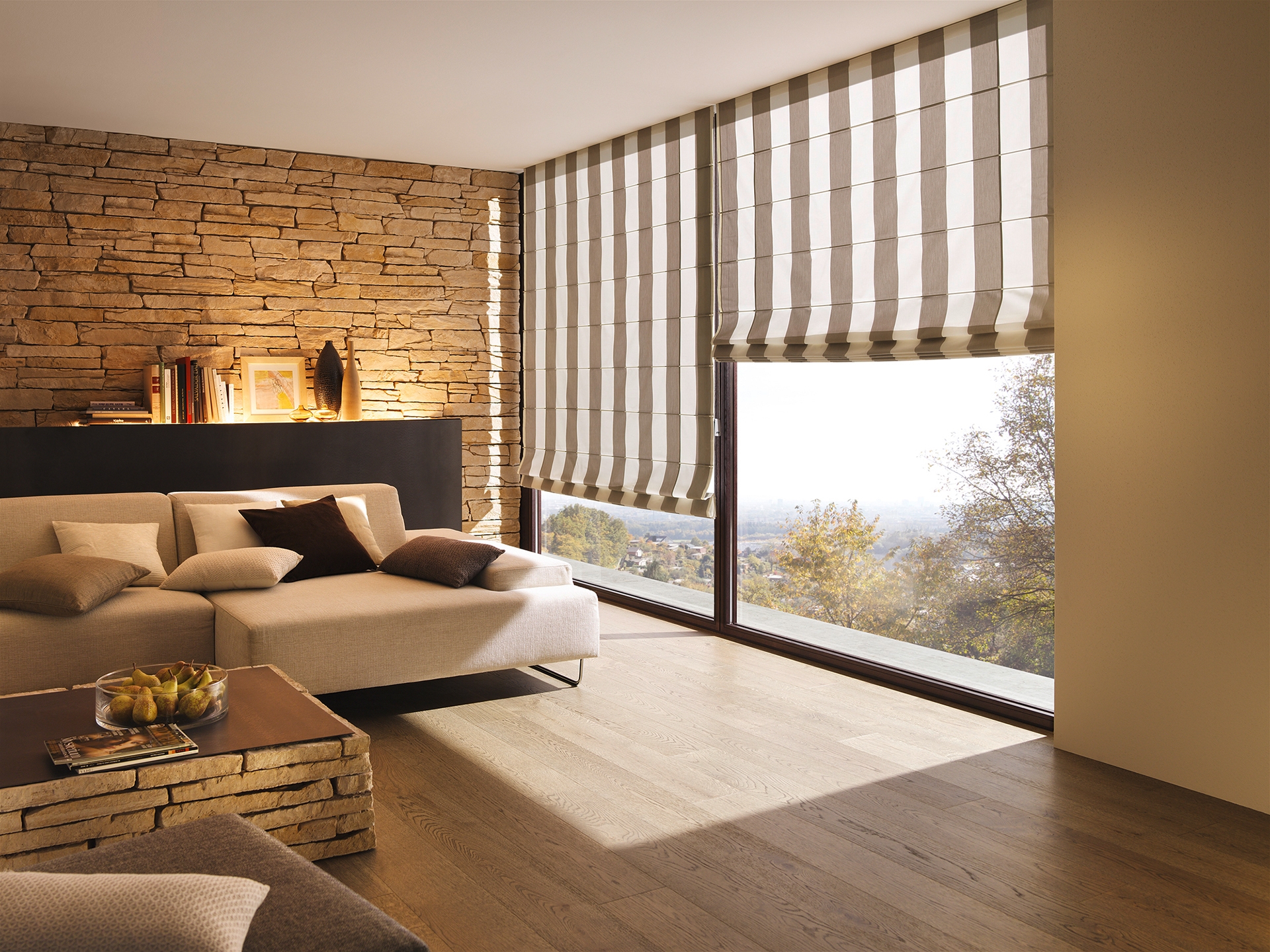 ROMAN SHADE | CASCADE - Cord operated systems from LEHA | Architonic