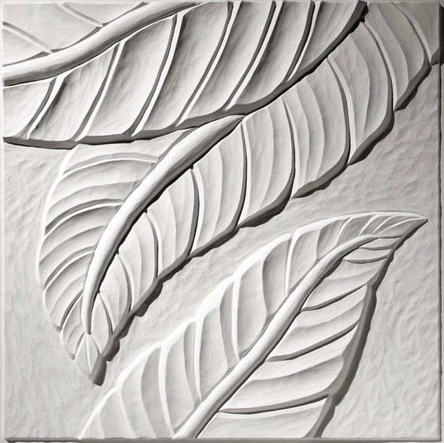 PALM LEAF CEILING TILE - Mineral composite panels from Above View Inc ...