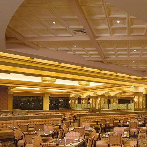 PRESIDENTIAL COFFER CEILING TILE - Mineral composite panels from Above ...