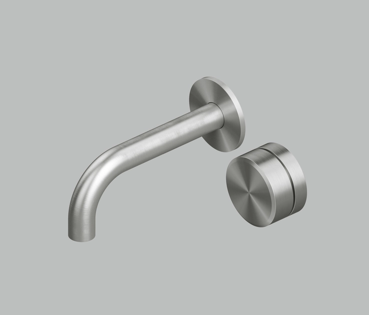 STEREO | WALL MOUNTED MIXER WITH SPOUT. - Wash basin taps from ...