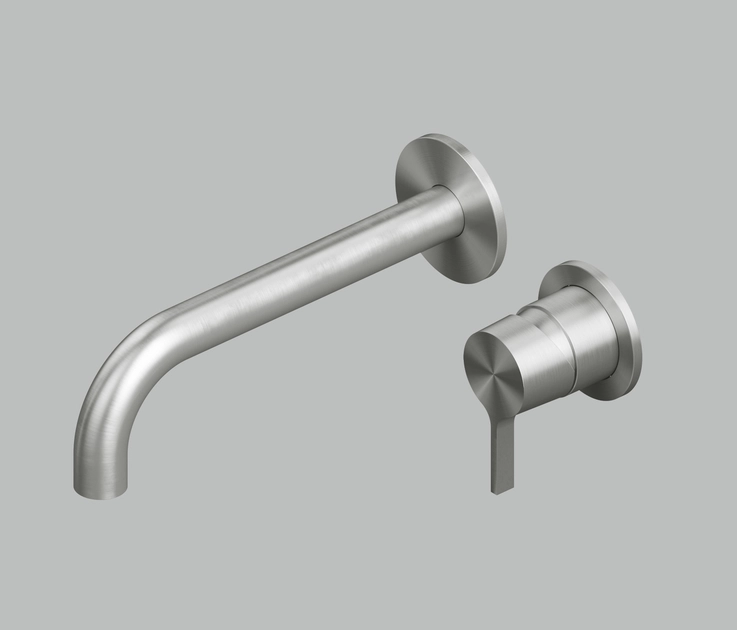 VOLCANO | WALL MOUNTED MIXER WITH SPOUT - Wash basin taps from ...