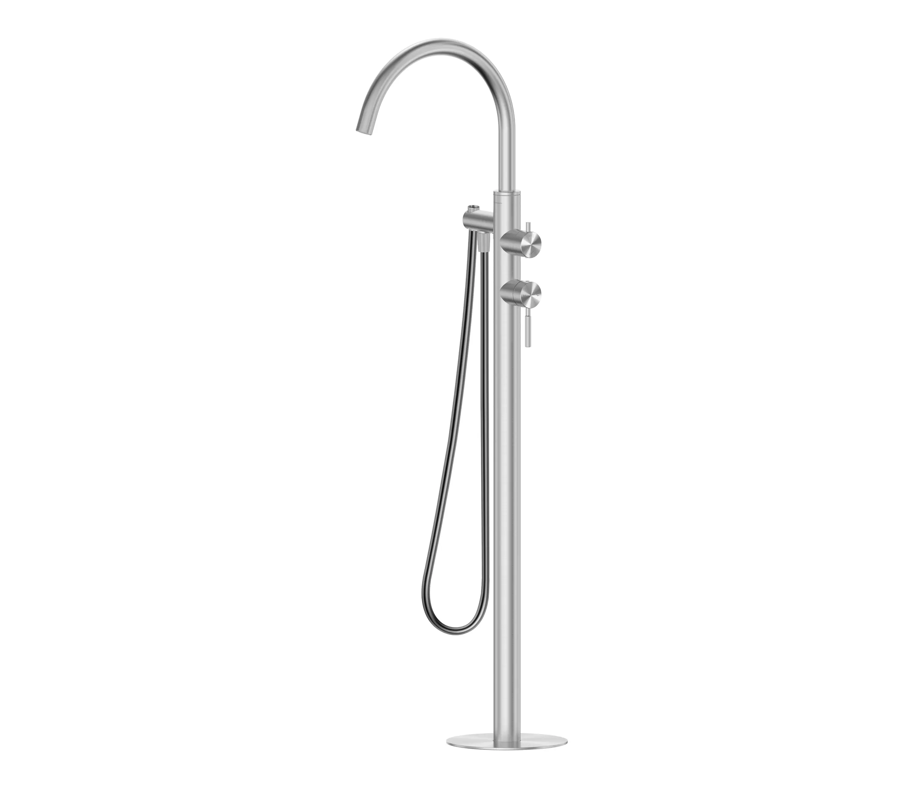 STUDIO 316 | FLOOR MOUNTED BATH MIXER WITHOUT HAND SHOWER BRUSHED ...