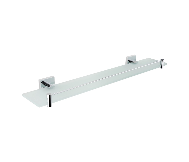 CORSAIR | GLASS SHELF WITH RAIL - Bath shelves from BAGNODESIGN ...