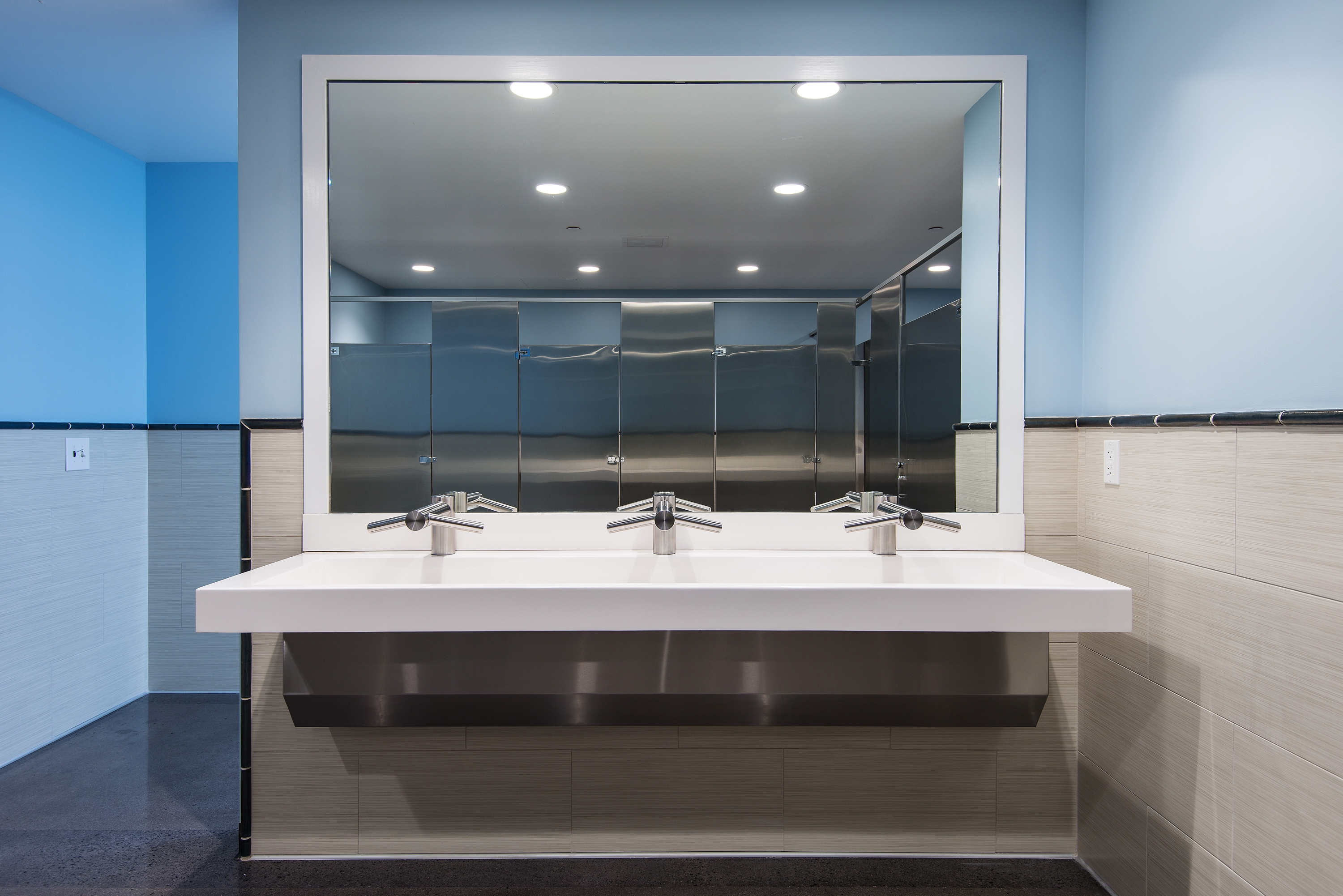 SLAB EDGE™ - WALL MOUNTED SOLID SURFACE BASIN - Wash basins from Neo ...