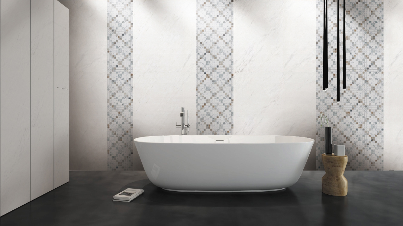 MOSAIC SQUARE CROSS 12X12 | TYPE G - Natural stone tiles from Gani ...