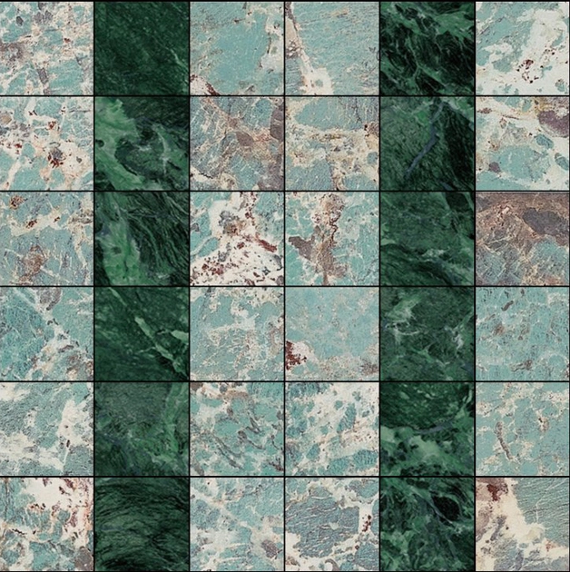 MOSAIC SQUARE 6X6 | TYPE G - Natural stone tiles from Gani Marble Tiles ...