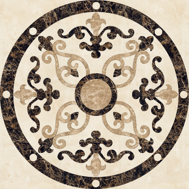 MEDALLION ROUND | PH029 – Rosones de piedra natural de Gani Marble ...