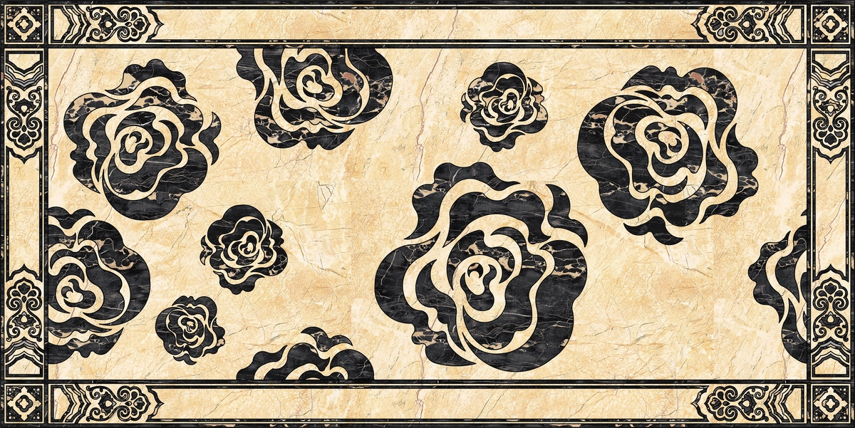 MEDALLION SQUARE | PH102 - Natural stone flooring from Gani Marble ...