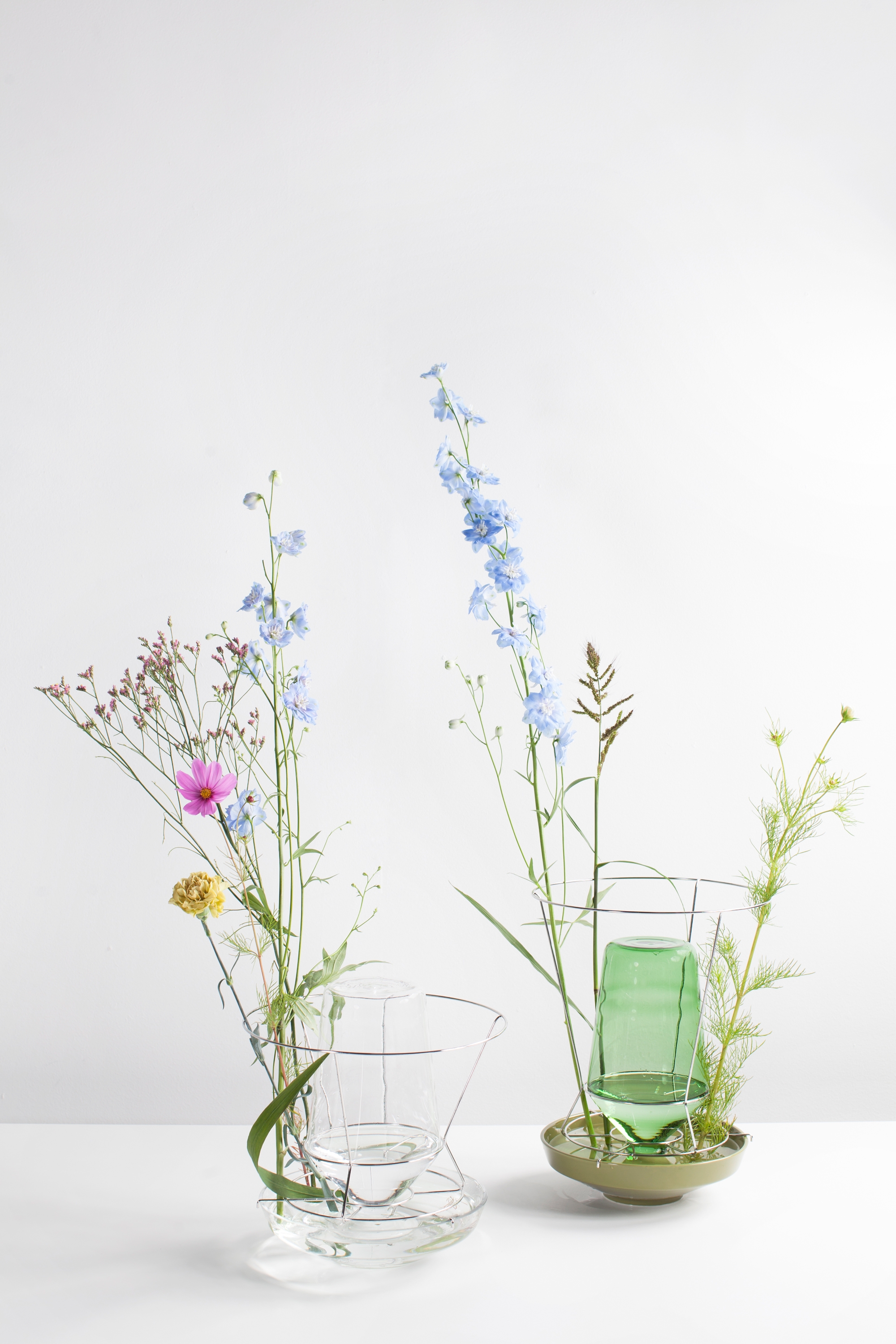HIDDEN VASE | SMALL DARK GREEN - Vases from valerie_objects | Architonic