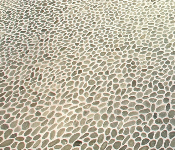 PERFECT PEBBLE - POPPY SEED BLEND - Natural stone mosaics from Island ...