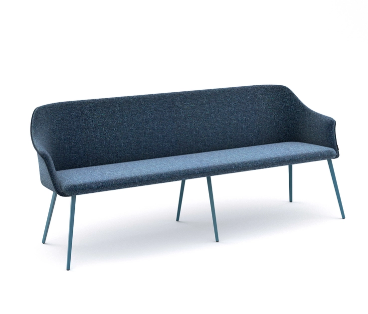 KEDUA BENCH WITH BACKREST - Benches from Mobliberica | Architonic