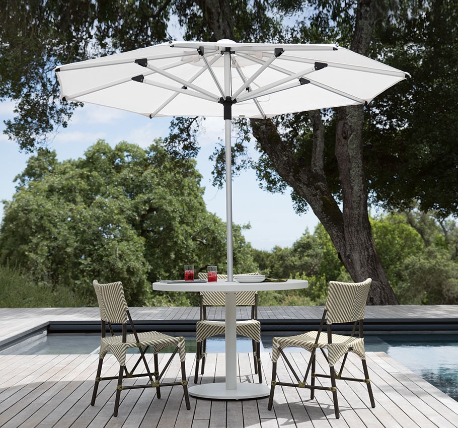 JANUS TEAK UMBRELLA FRAME SQUARE 300 - Parasols from JANUS et Cie ...