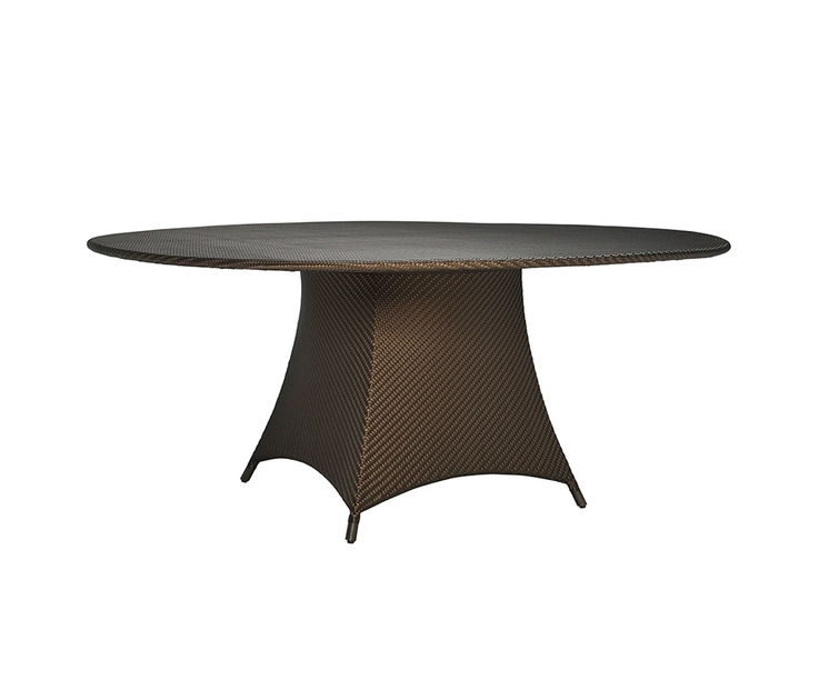 AMARI FULLY WOVEN DINING TABLE ROUND 180 - Dining tables from JANUS et ...