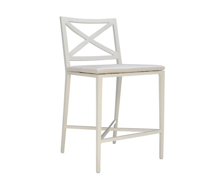 AZIMUTH CROSS COUNTER STOOL - Bar stools from JANUS et Cie | Architonic