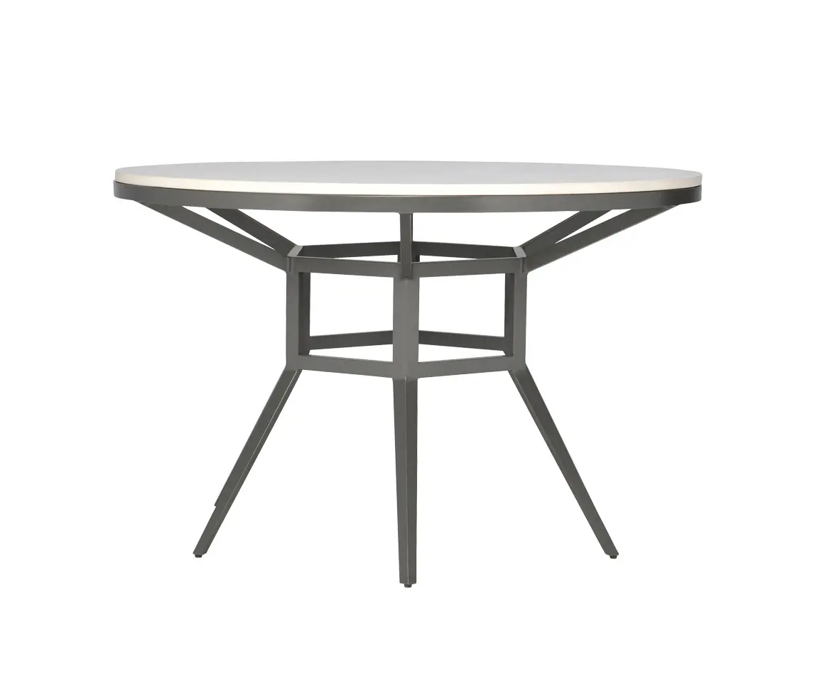 SLANT STONE TOP DINING TABLE ROUND 122 - Dining tables from JANUS et ...