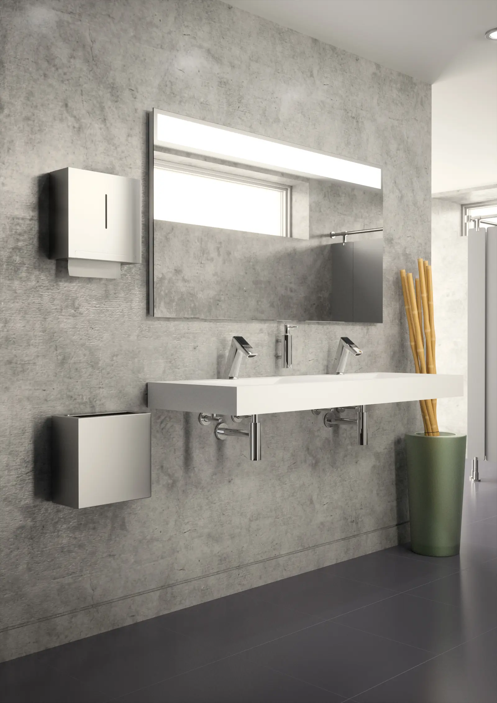 ULTRA LAVATORY FAUCET GS20 PUBLIC, WITH IR-SENSOR, WITHOUT MIXING ...