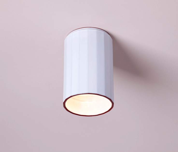 GOOSEBERRY CEILING (WHITE GLAZE) - Ceiling lights from Hand & Eye ...