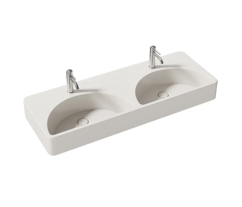LUNARIS WASHBASIN 121X45 - Wash basins from Alice Ceramica | Architonic