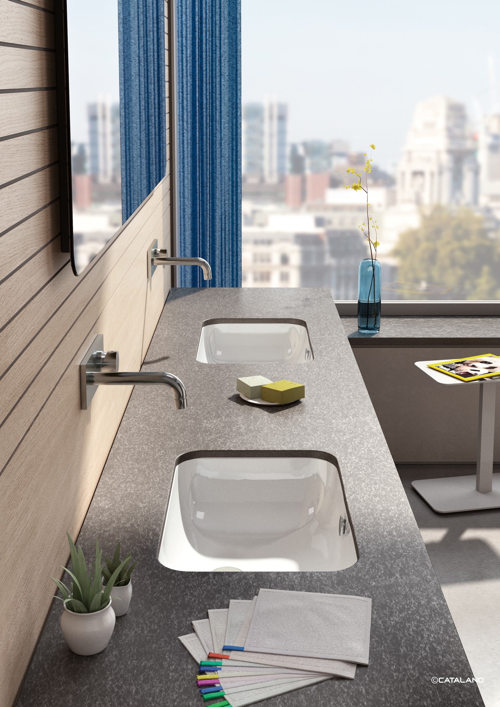 ZERO 50X37 - Wash basins from Ceramica Catalano | Architonic