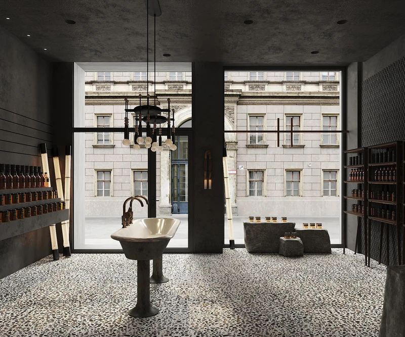 Industrial design elements in retail interiors | Architonic