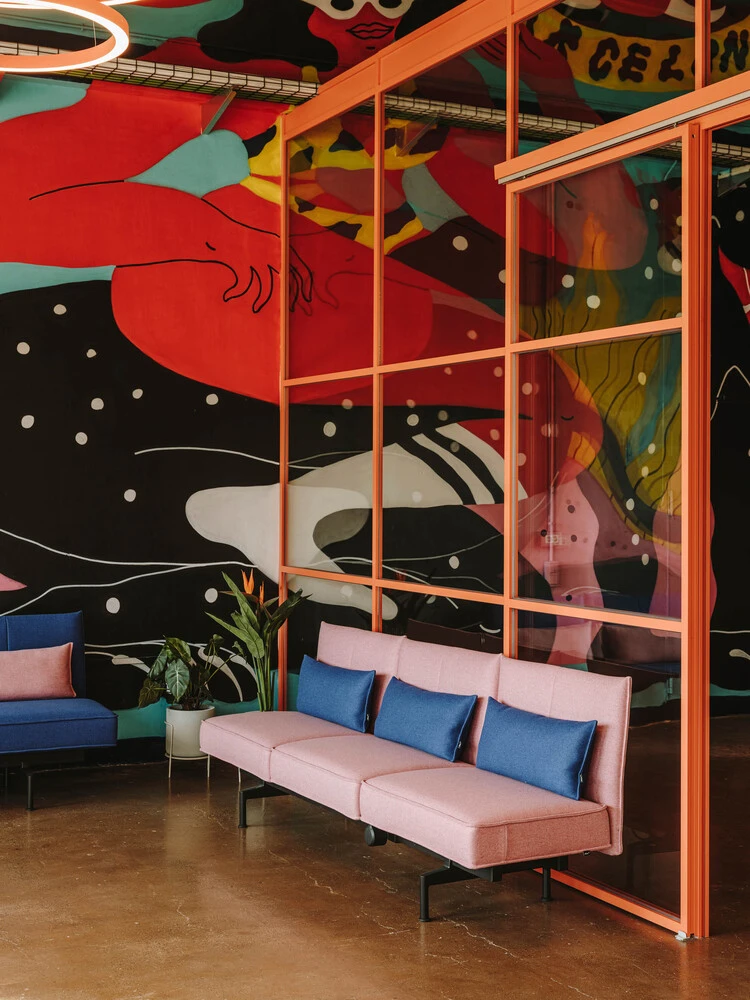 Colourful office interiors that brighten up the working day | Architonic