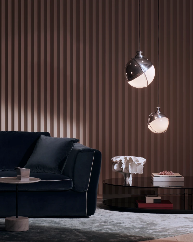 Galaxy pendant lamp by Charles and Ray Eames and Helena pendant and ...