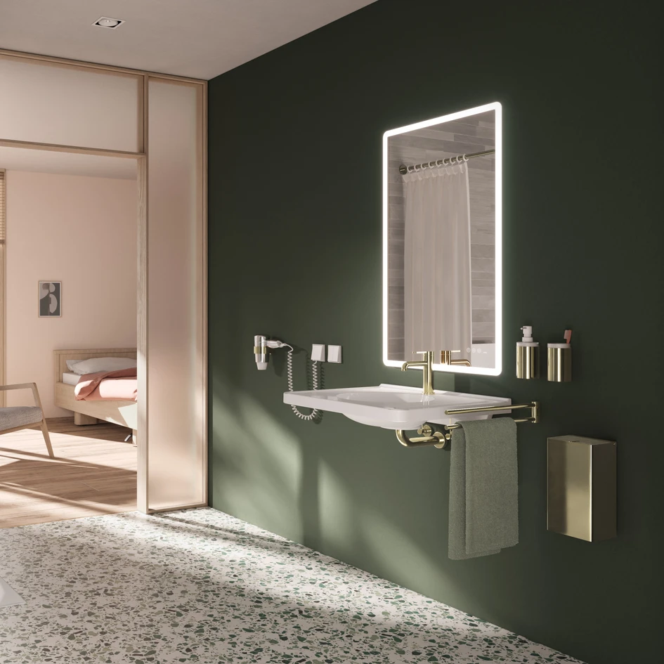 Grasping the metal: HEWI innovates in bathroom surfaces by bonding ...