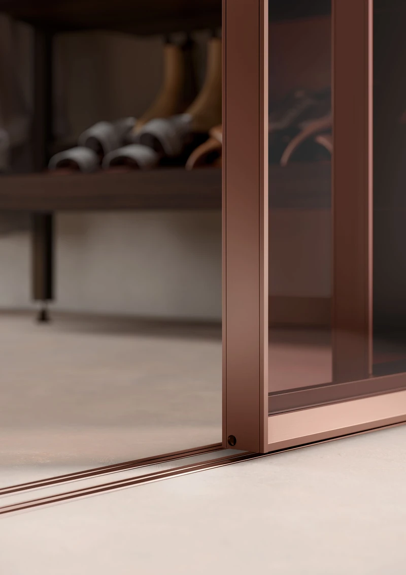 Transparency in profile: the Facet sliding door system | Architonic